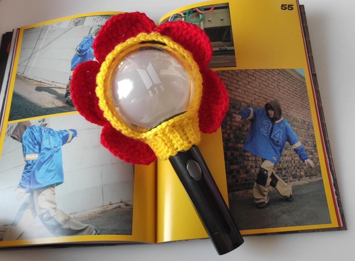 Army Bomb Cover, Hobi Flower, Light Stick Cover, Flower Cover, Army ...