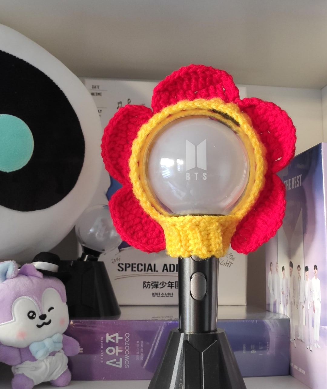 Army Bomb Cover, Hobi Flower, Light Stick Cover, Flower Cover, Army ...