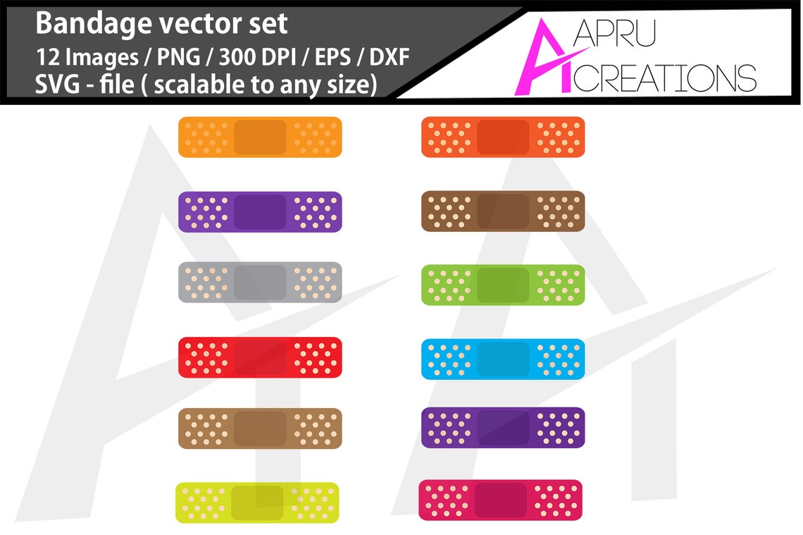 Bandage Silhouette/ Bandage Svg - Etsy