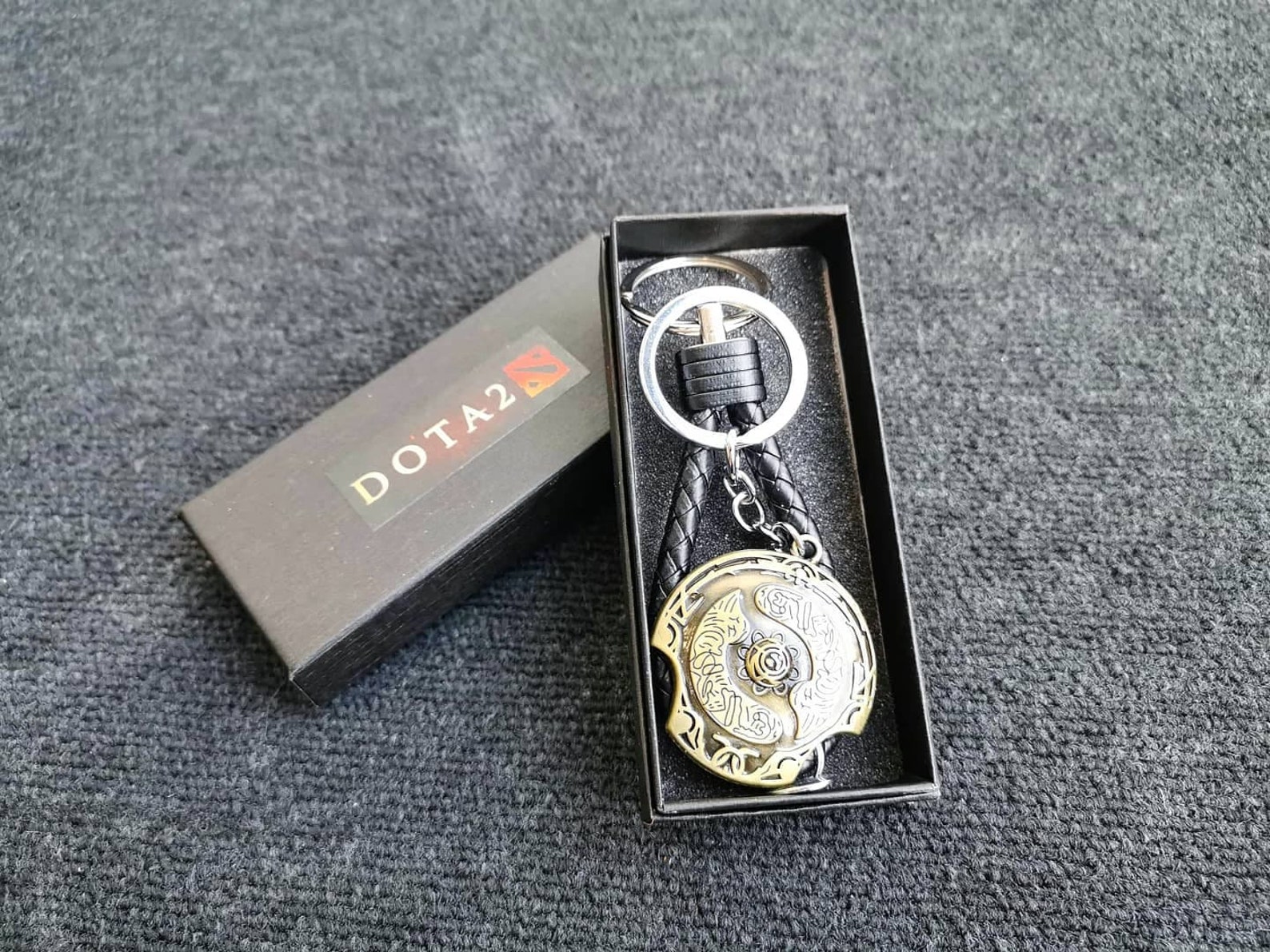 Dota2 Keychain Aegis of Champions Gaming Gift - Etsy