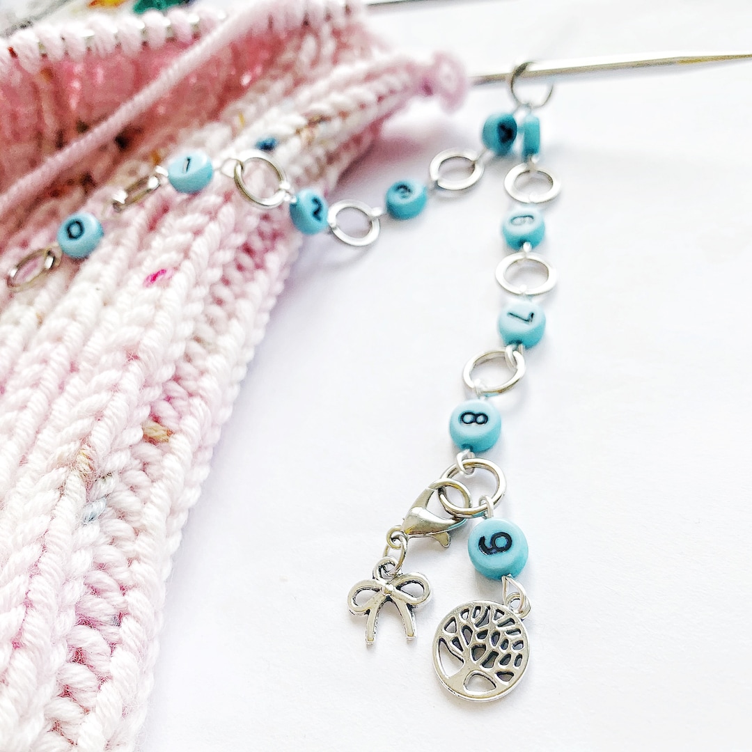Socks Chain Row Counter for Knitting, Knitting Row Counter, Tree Chain ...