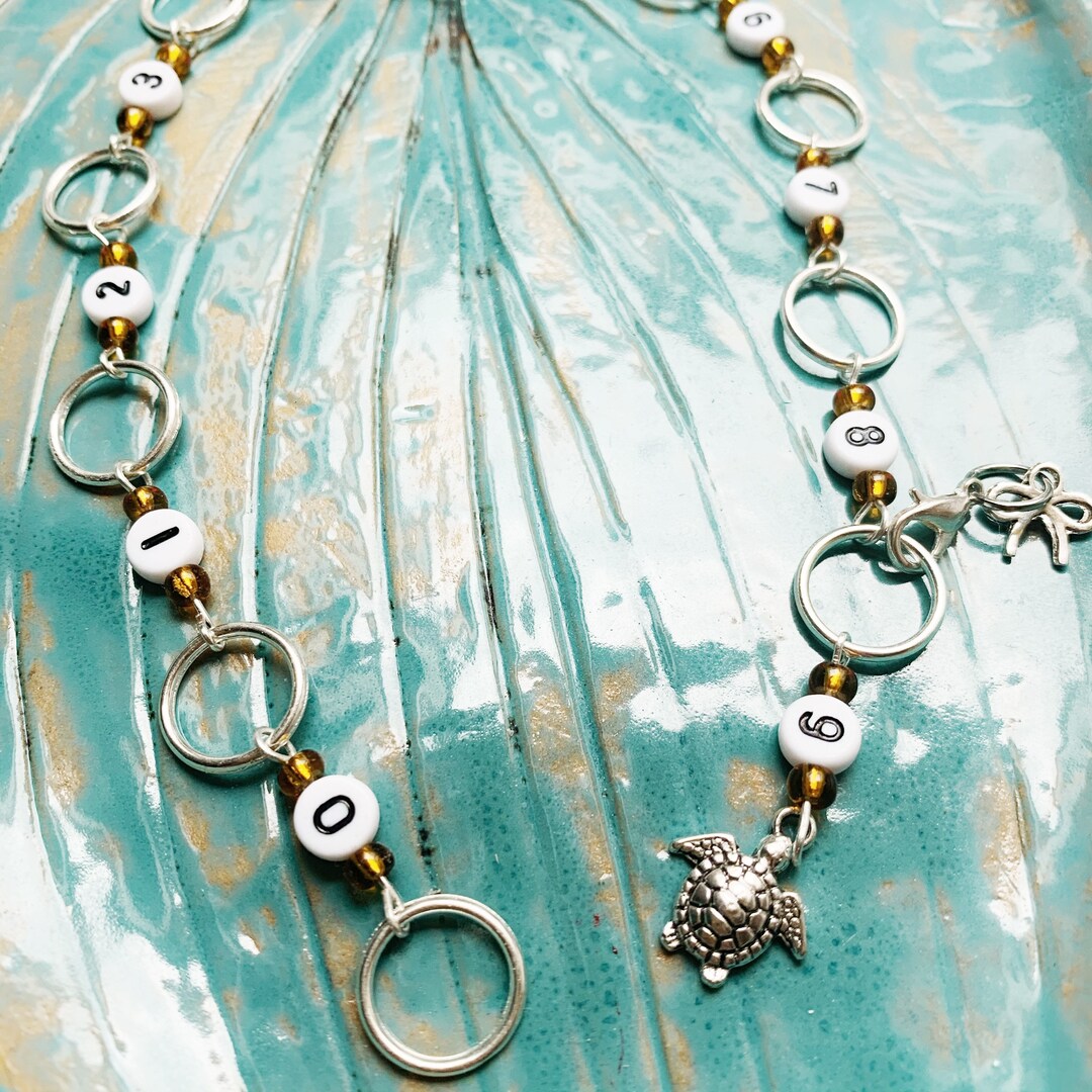 Chain Row Counter for Knitting, Chain Row Counter, Knitting Row Counter ...