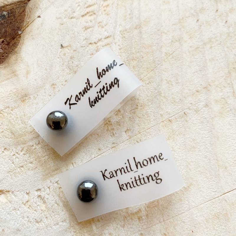 Knitting Labels - Etsy