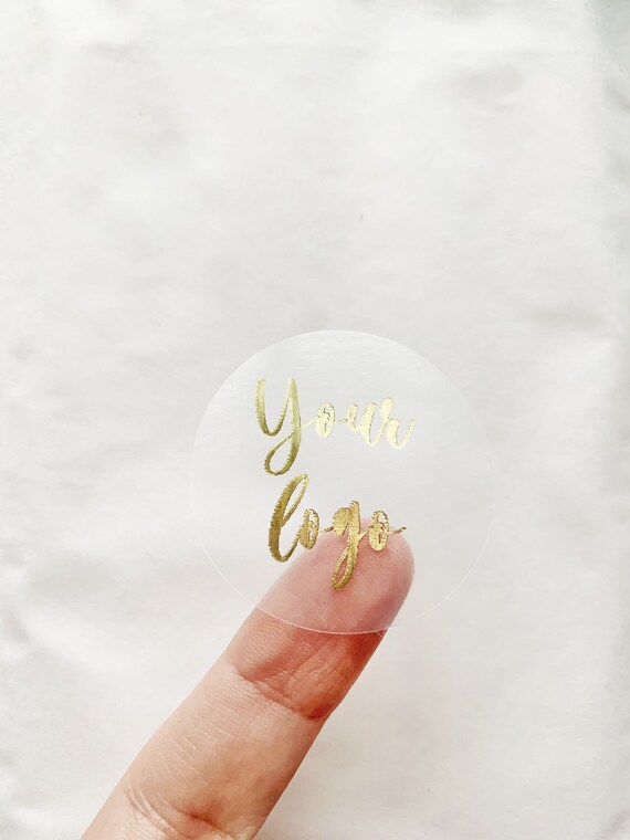 Personalized Stickers Transparent Stickers Custom Round - Etsy