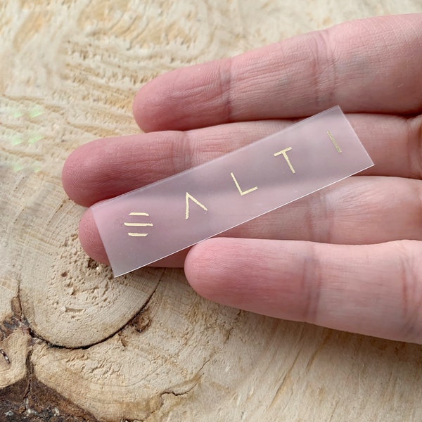 Silicone Labels Personalized - Etsy UK