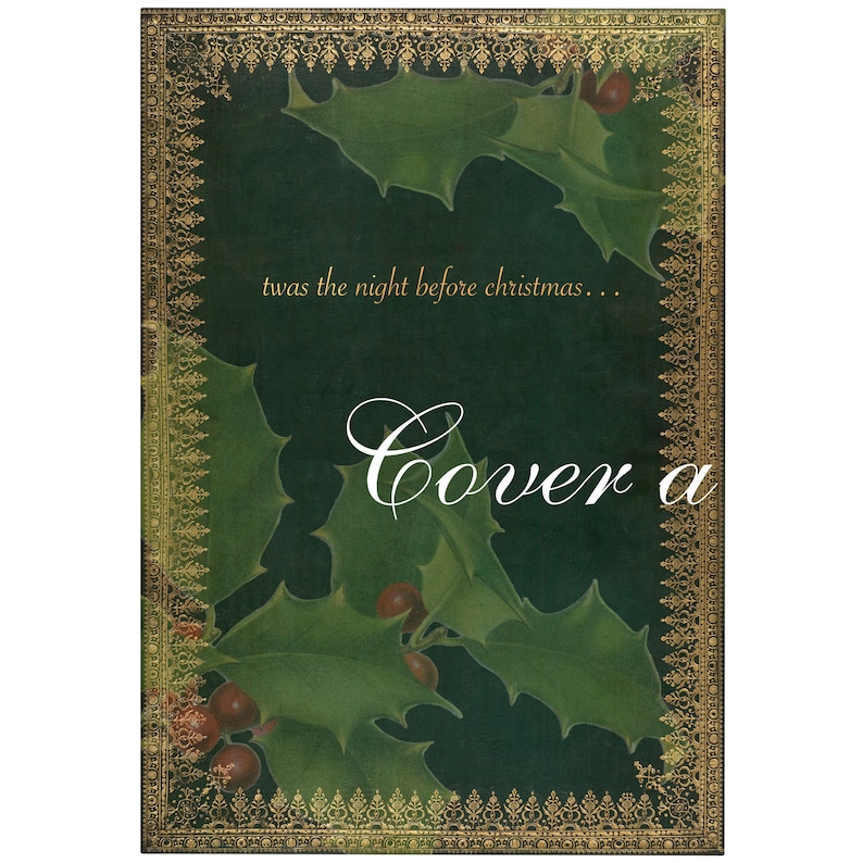 Christmas Book Covers | Instant Download - Etsy