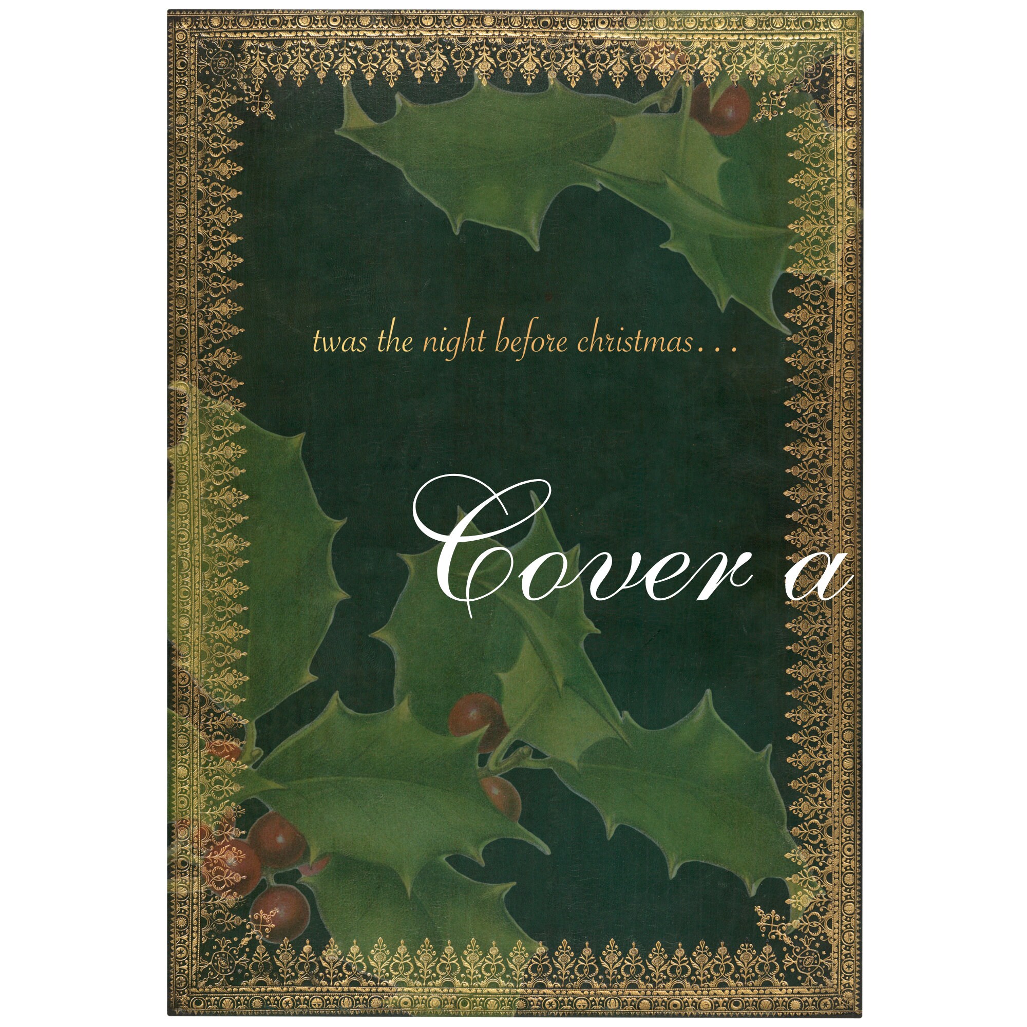 Christmas Book Covers | Instant Download - Etsy