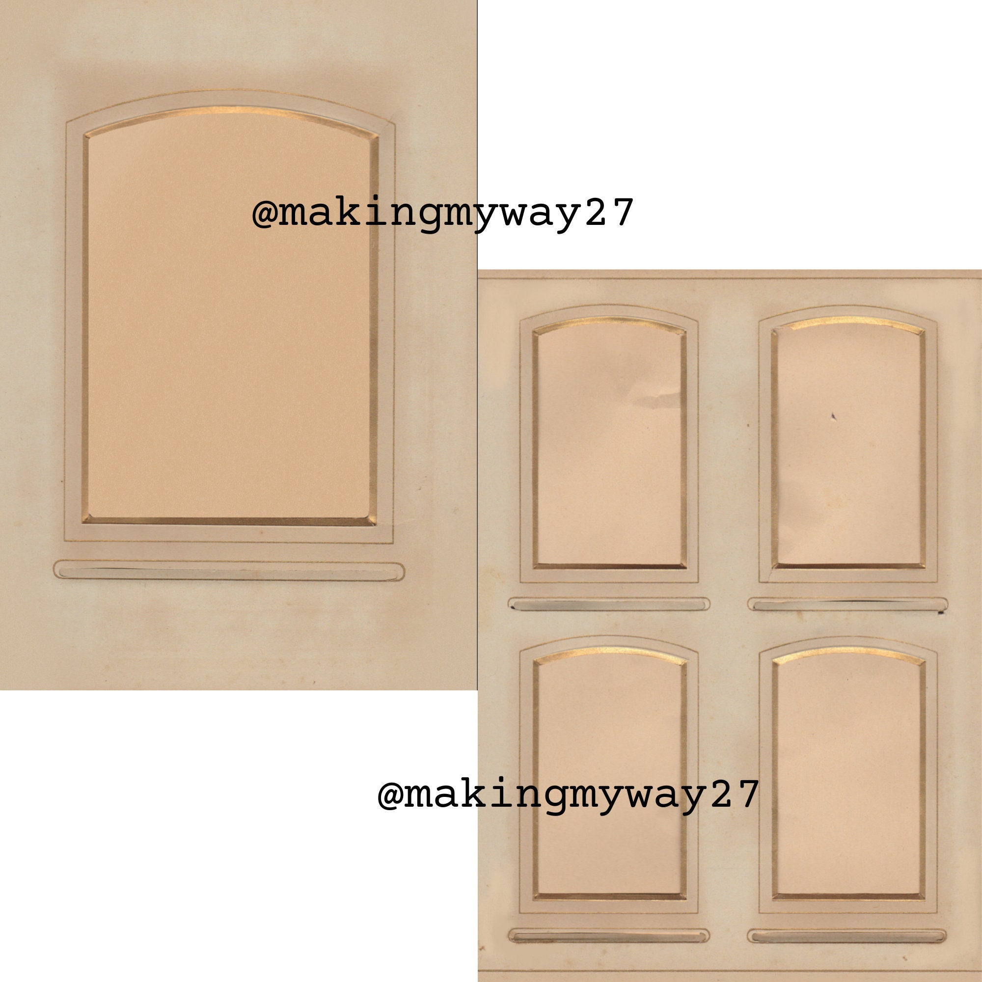 Vintage Cabinet Cards | Instant Download - Etsy
