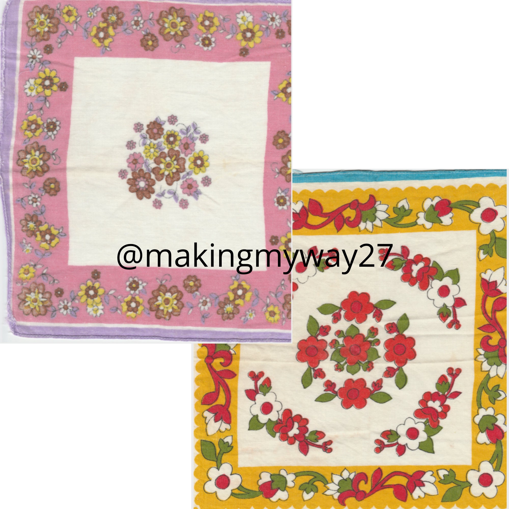 Vintage Hankies | Instant Download - Etsy