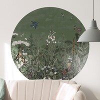 Wall Decal Abstract Circles Pattern - Vinyl Stickers Art Custom Home ...