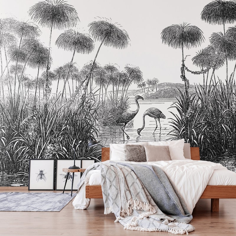 Zuber Wallpaper - Etsy