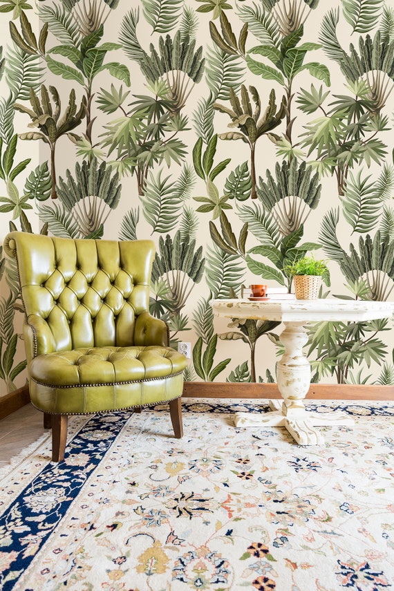 Palm Trees Vintage Wallpaper