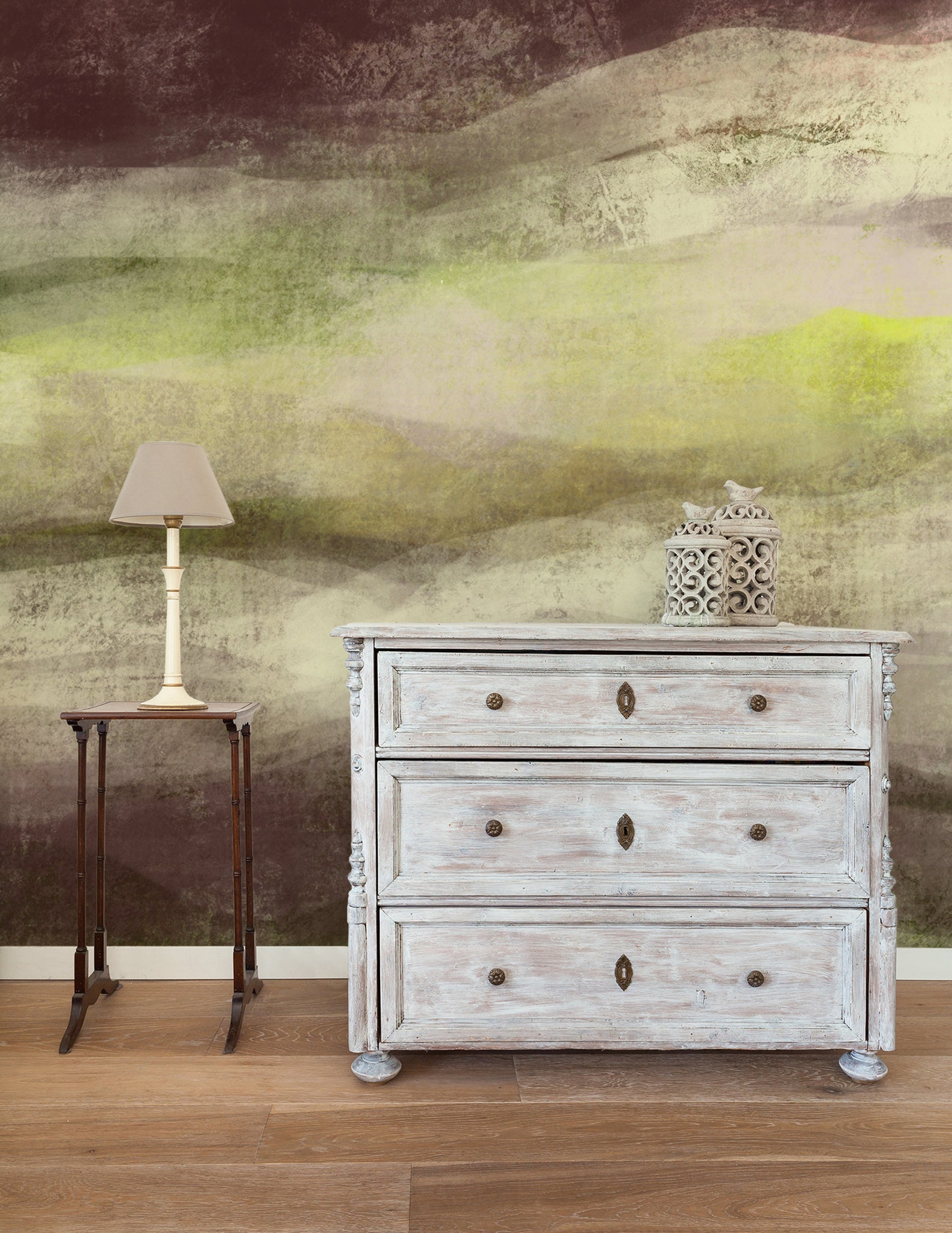 Abstract Painterly Wallpaper Peel and Stick Wall Mural | Etsy