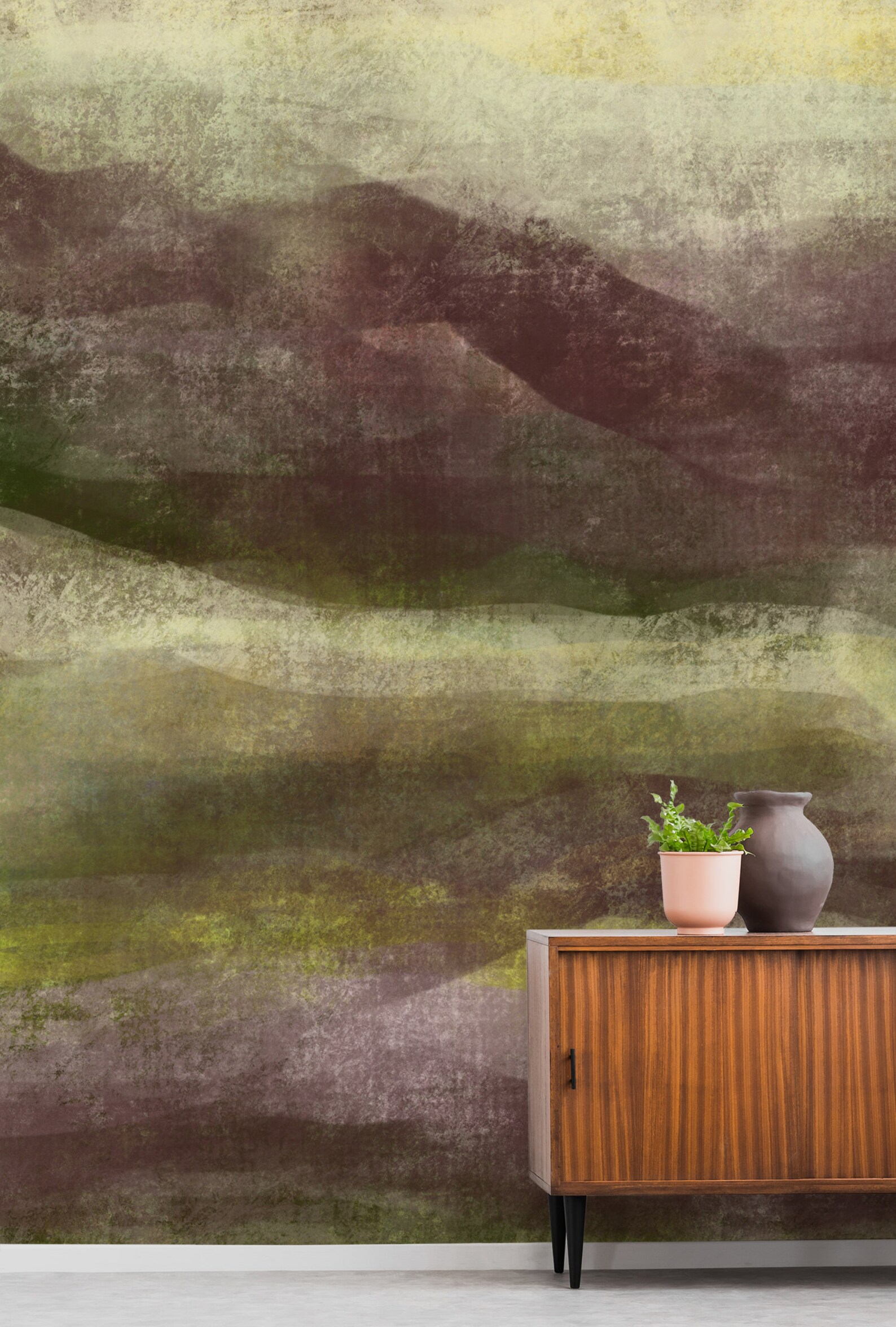 Abstract Painterly Wallpaper Peel and Stick Wall Mural | Etsy