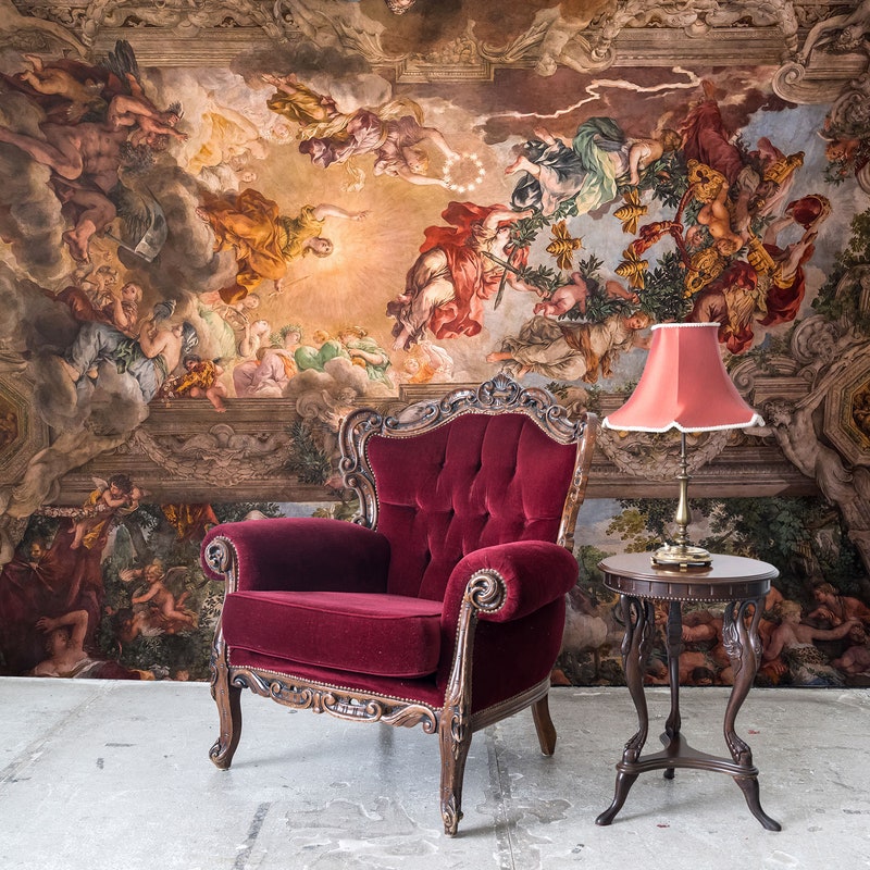 Ceiling Wallpaper - Etsy