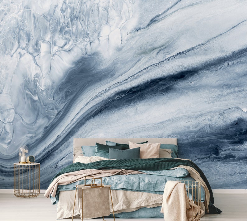 Creative Abstract Wall Mural, Peel and Stick Wallpaper, Acrylic ...