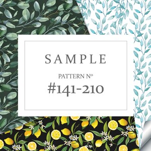 Sample of Pattern 141-210, Self Adhesive Wallpaper Swatches, Vintage ...
