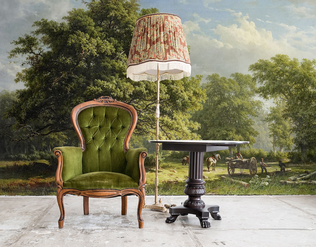 Green Nature Landscape Wallpaper, Self Adhesive, Peel and Stick ...