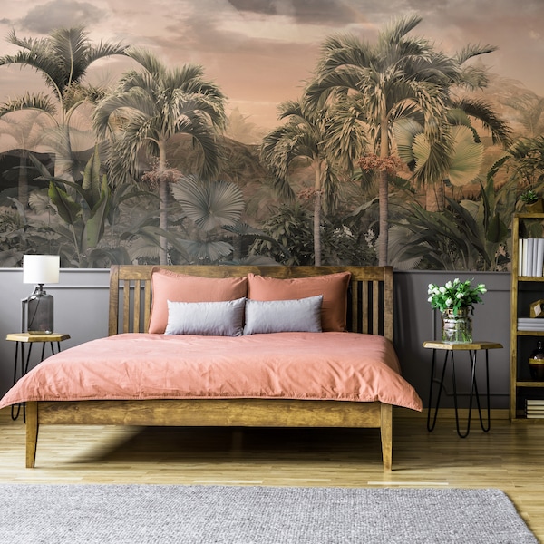 Jungle Wall Mural - Etsy