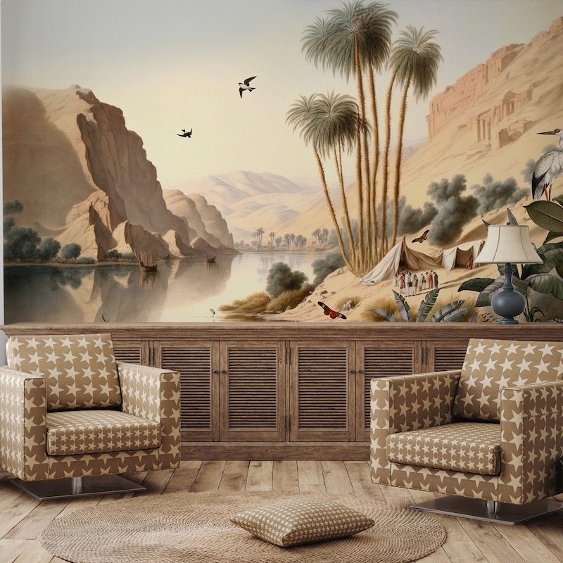 Desert Wall Mural - Etsy