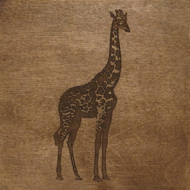 Giraffe Box Engraved Spirit Animal Totem Animal Power - Etsy
