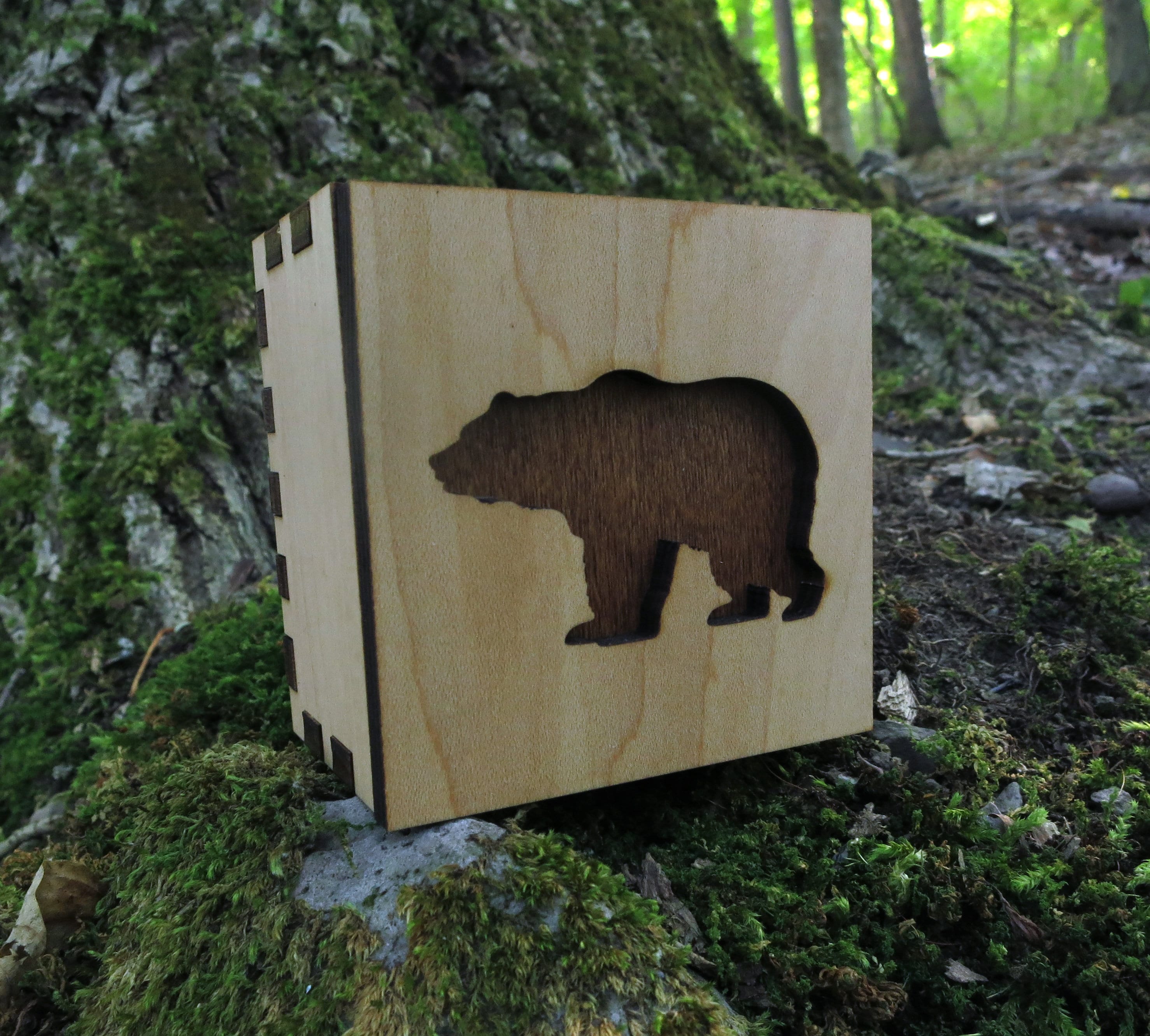 Bear Wooden Box Spirit Animal Totem Animal Power Animal - Etsy