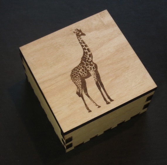 Giraffe Box Engraved Spirit Animal Totem Animal Power | Etsy