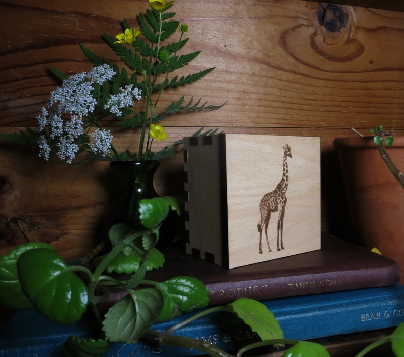 Giraffe Box Engraved Spirit Animal Totem Animal Power - Etsy