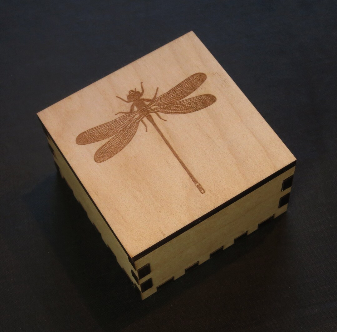Dragonfly Box Engraved, Spirit Animal, Totem Animal, Power Animal ...
