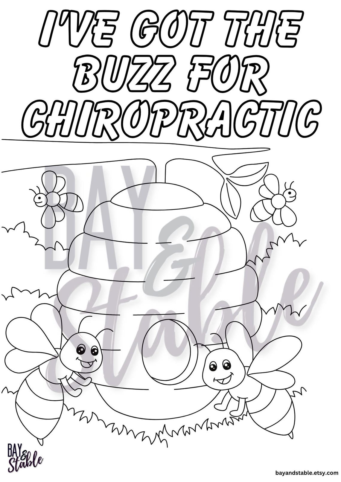 Chiropractic Colouring Pages for Chiropractors Kids Activity Sheets ...
