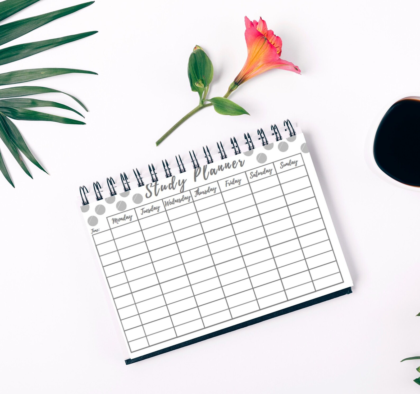 Study Planner Printable Revision Planning Weekly Exam Timetable A4 A5 ...