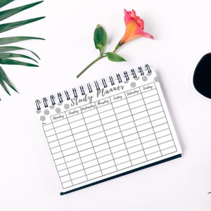 Study Planner Printable Revision Planning Weekly Exam Timetable A4 A5 ...