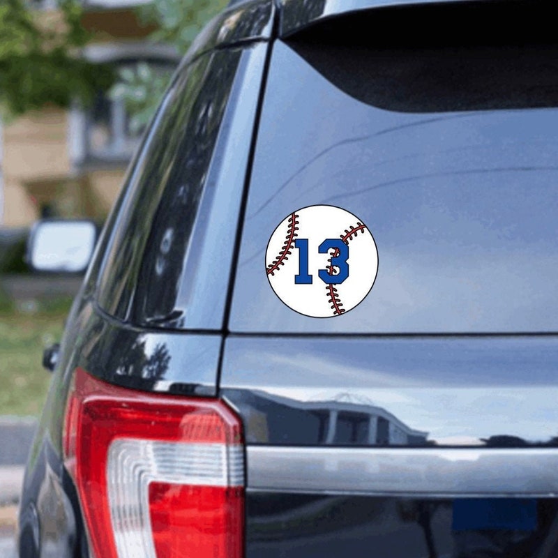 Baseball Decal - Etsy