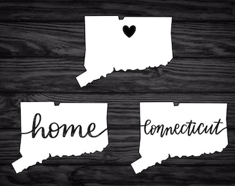 Home State Decal - Etsy