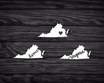 Virginia Decal - Etsy