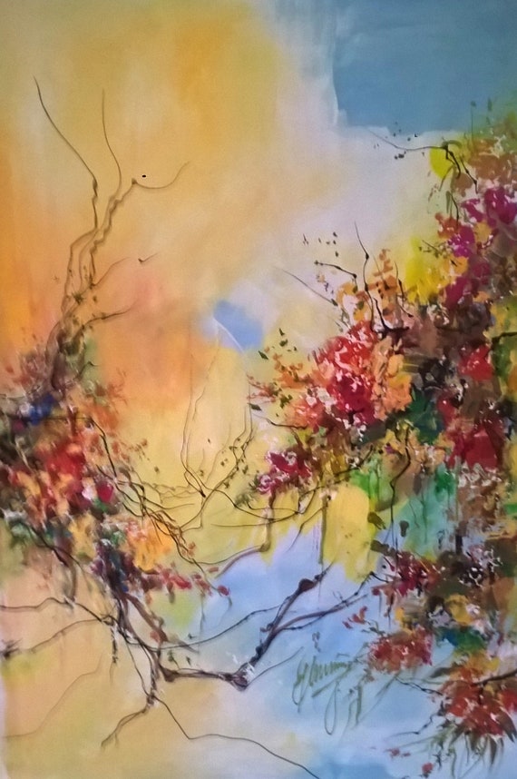 Painting Watercolor Relax- by Mariana Grumeza Artwork Watercolour ...