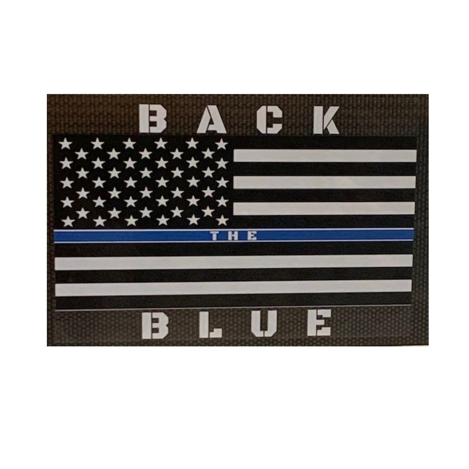 2-pack Back the Blue Police Support Window Decal Law | Etsy