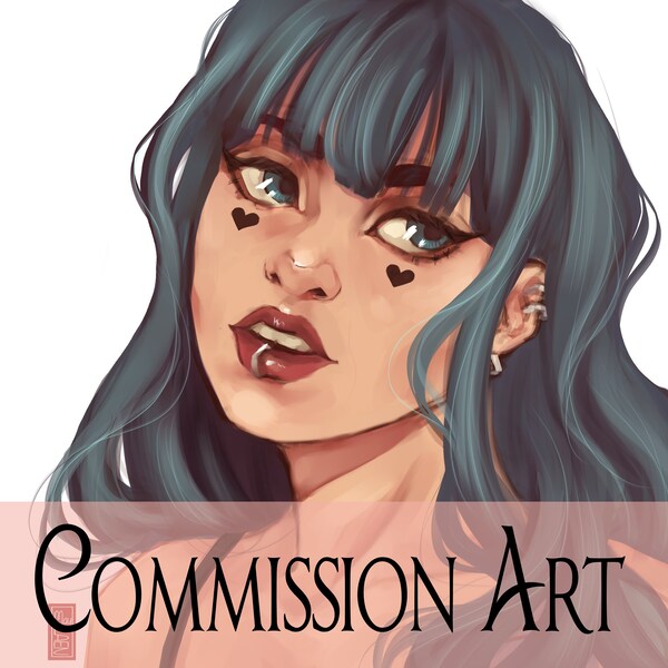 Commission Art - Etsy