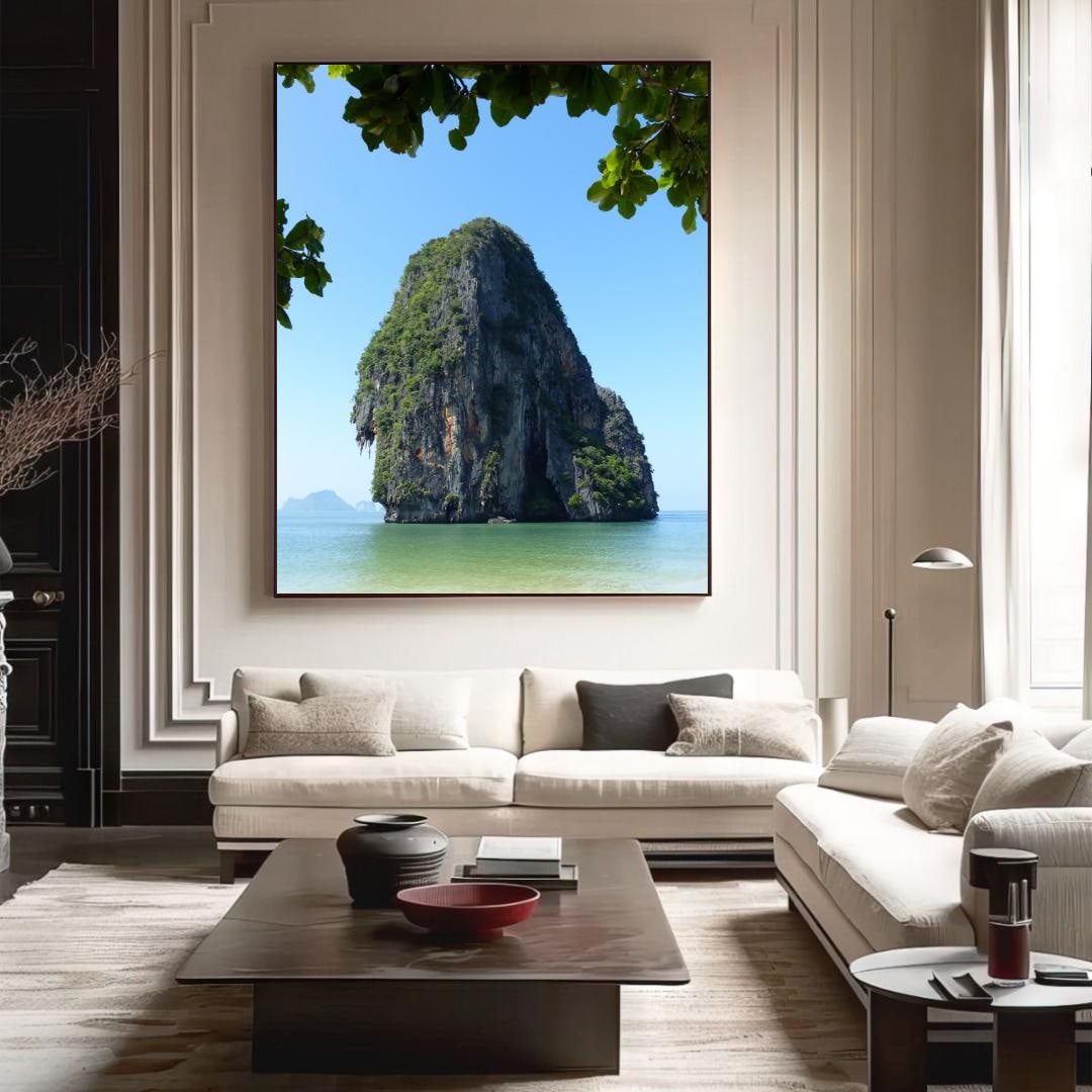 Thailand Karst Island Digital Download, Tropical Rock Printable Wall ...