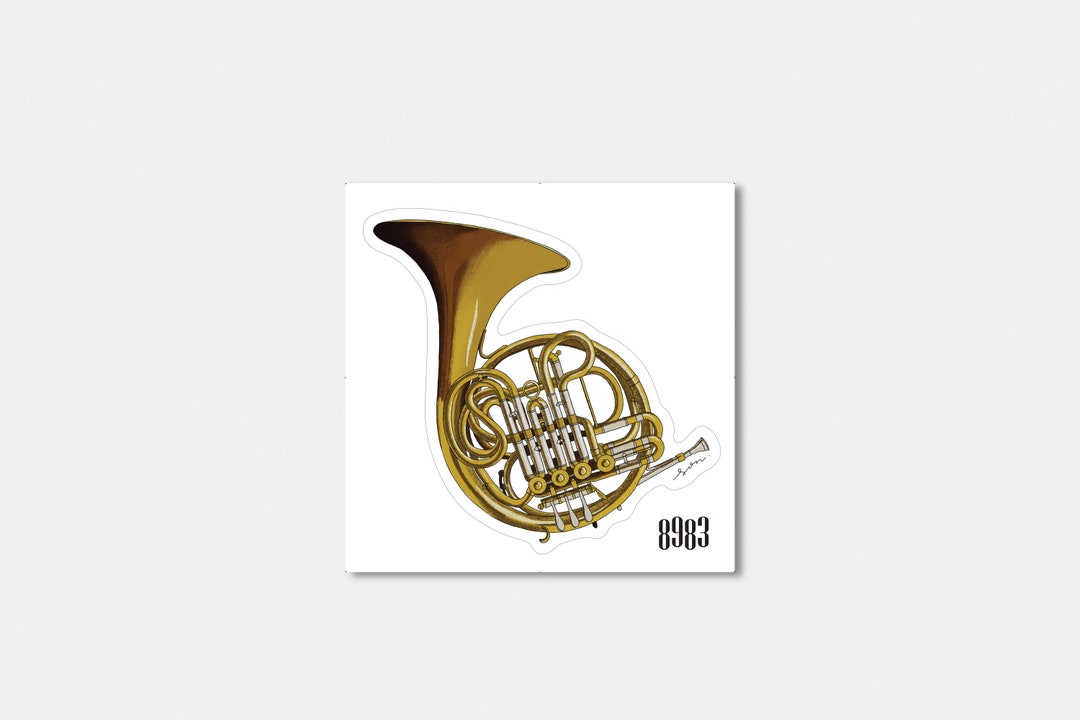 Horn Instruments Sticker - Etsy