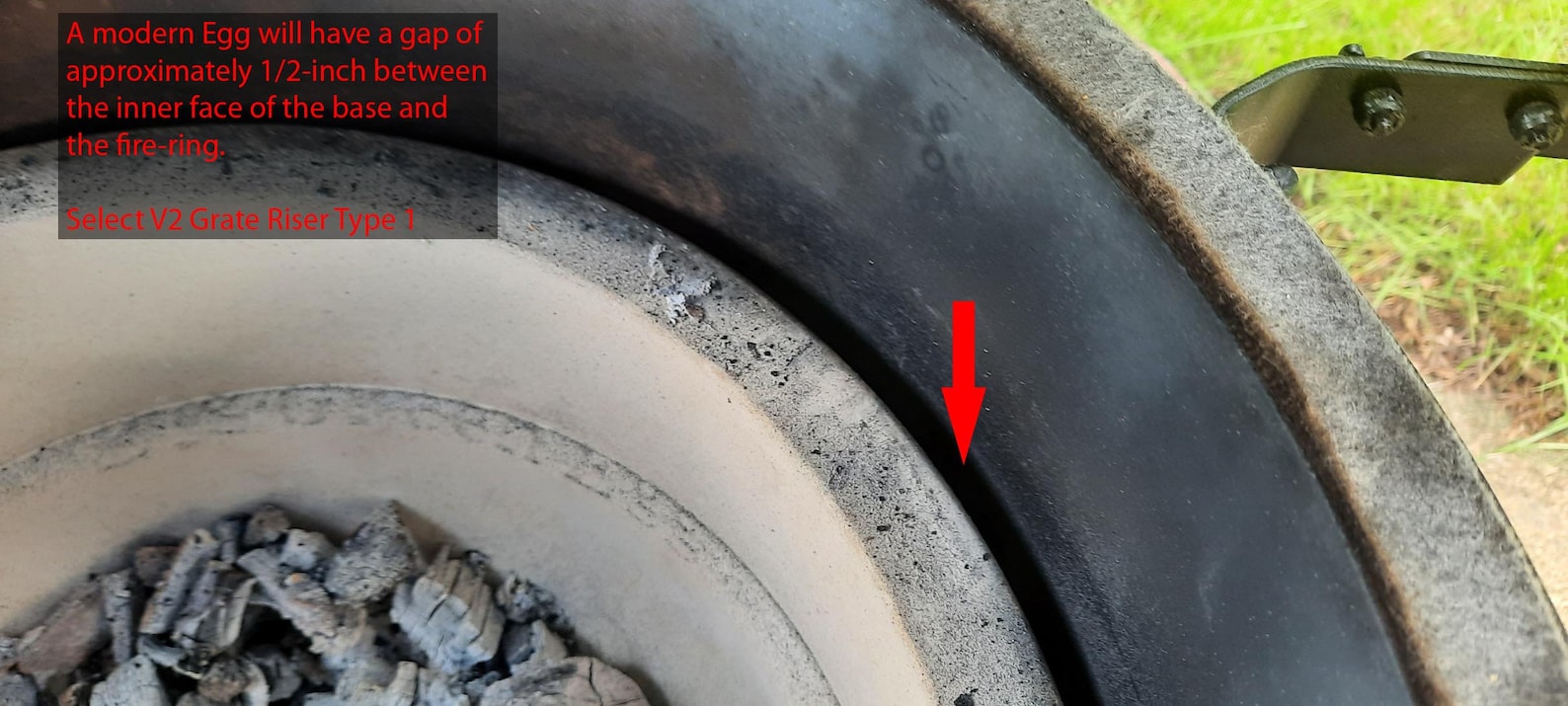 Stainless Steel Grate Risers for the Mini Max Big Green Egg Set of 3 ...