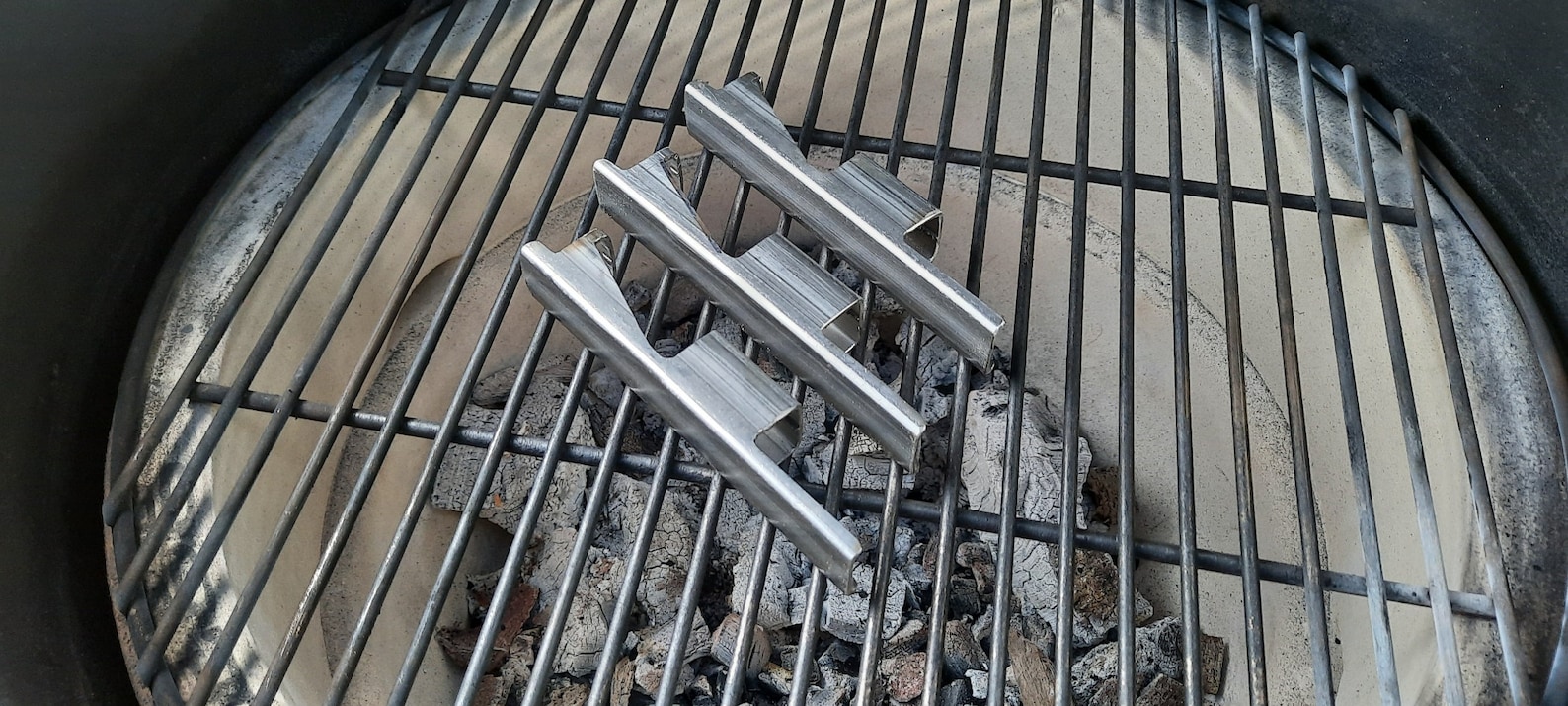 Stainless Steel Grate Risers for the Mini Max Big Green Egg Set of 3 ...