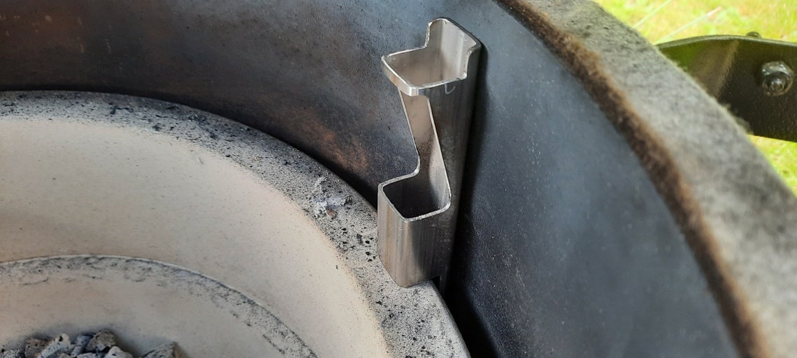 Stainless Steel Grate Risers for the Mini Max Big Green Egg Set of 3 ...