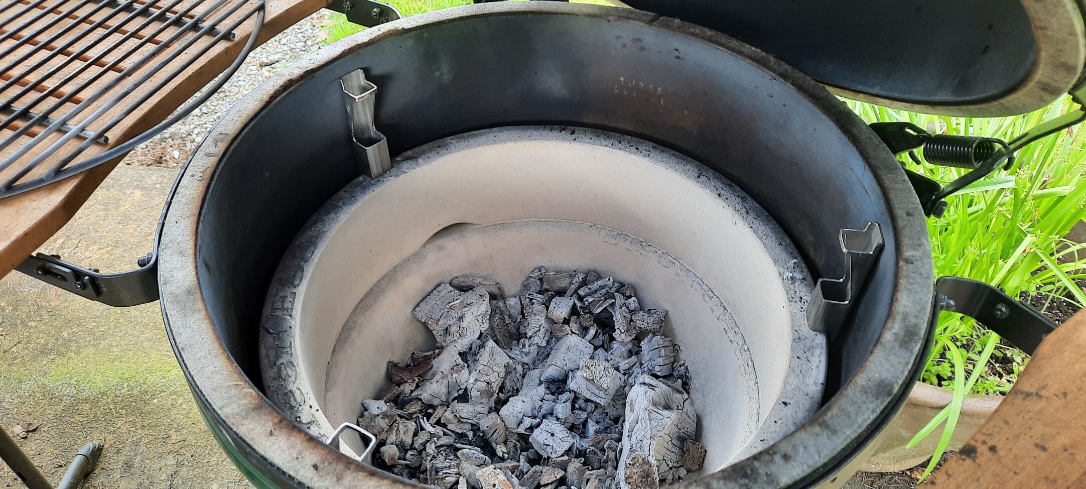 Stainless Steel Grate Risers for the Mini Max Big Green Egg Set of 3 ...