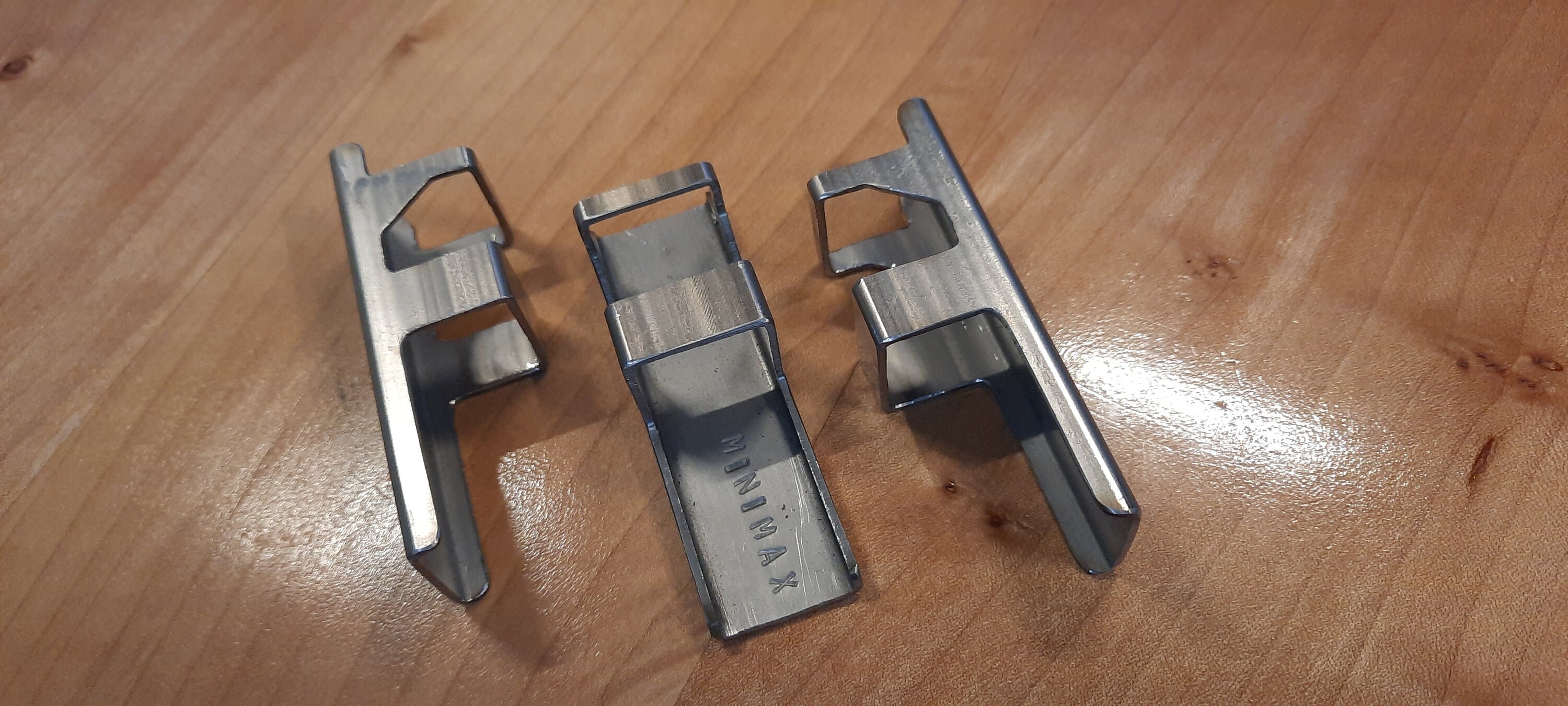 Stainless Steel Grate Risers for the Mini Max Big Green Egg Set of 3 ...