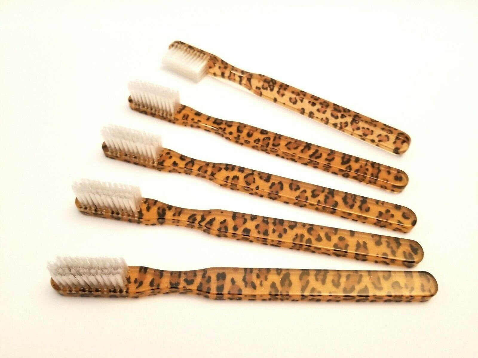 New Fun LEOPARD Vintage Designer Toothbrushes by Alan Stuart New York 5 ...