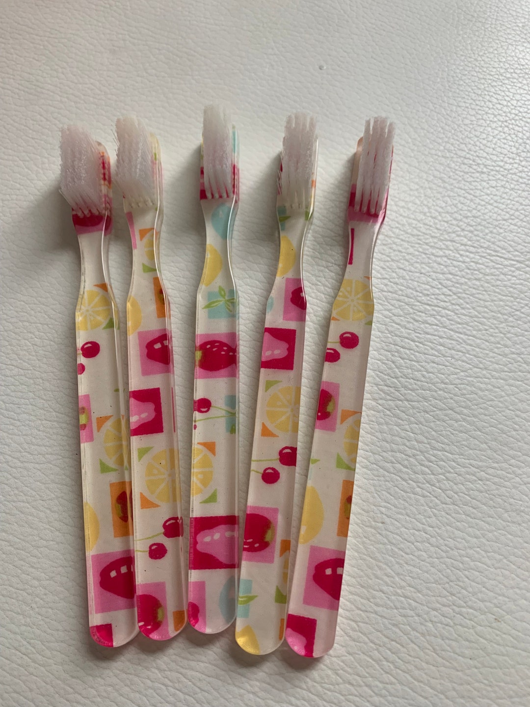 New Fun FRUIT PUNCH Vintage Designer Toothbrushes by Alan Stuart New ...
