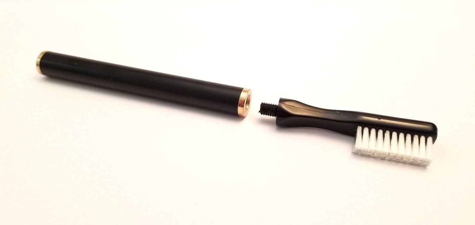New Fun BLACK GOLD Vintage Designer Toothbrush by Alan Stuart New York ...