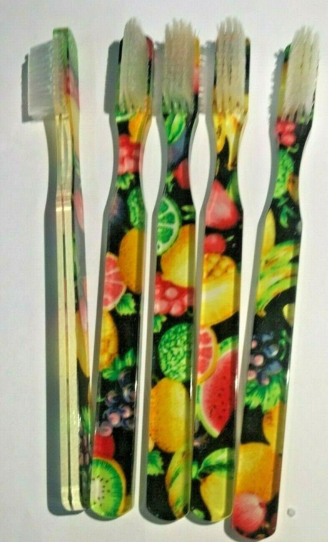 New Fun TROPICAL Vintage Designer Toothbrushes by Alan Stuart New York ...