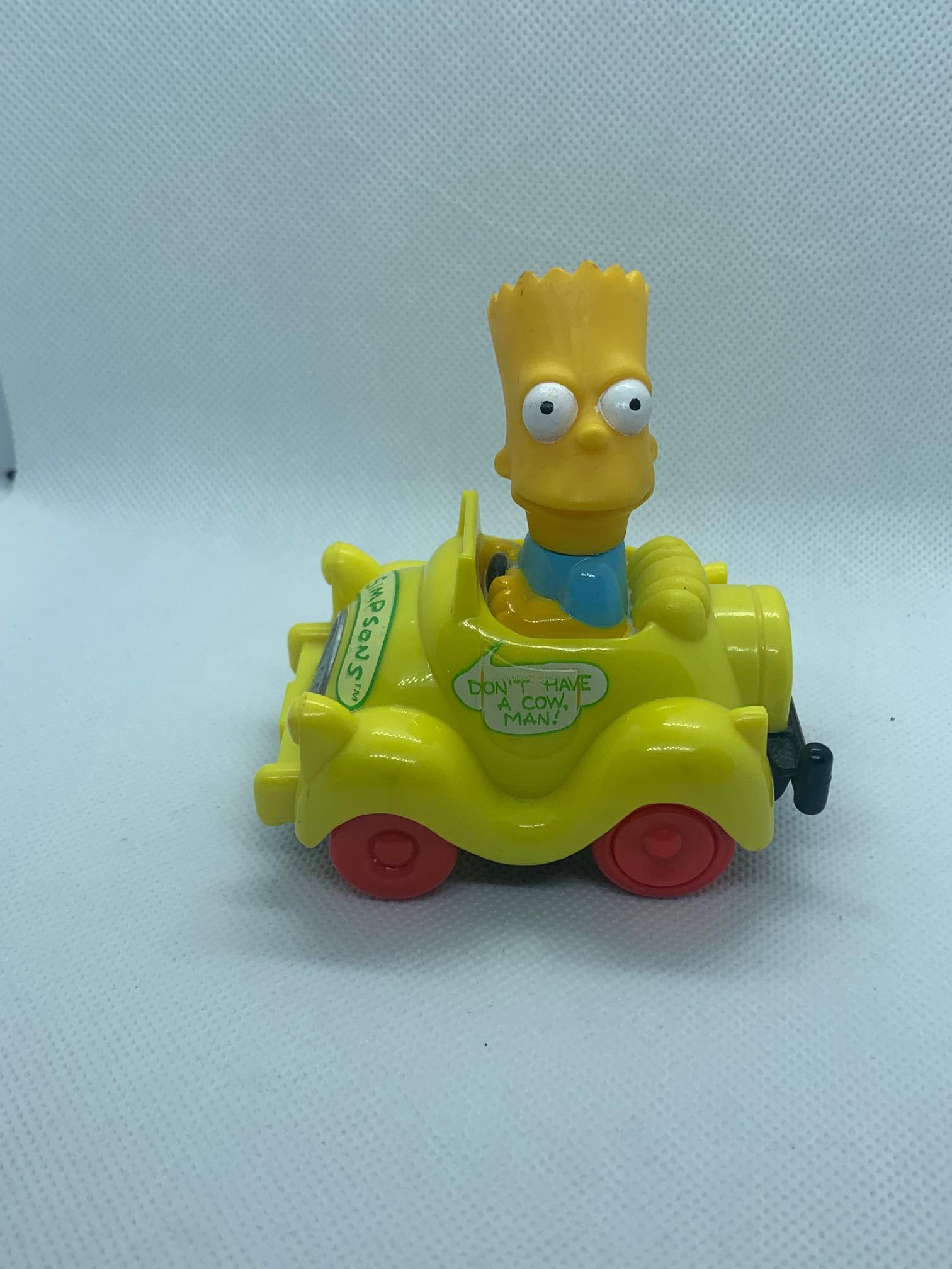 Bart Simpson and Car - Arco - Etsy